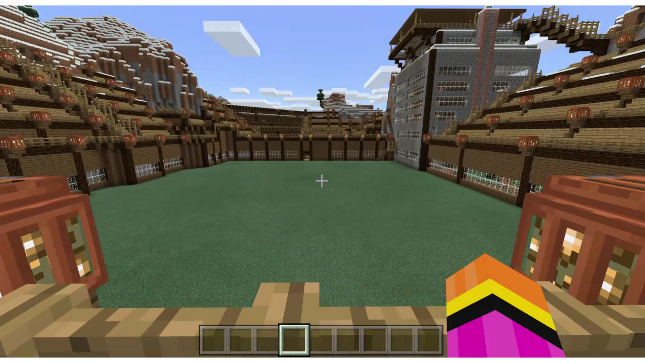 Minecraft Random Stadium Bedrock Edition Minecraft Map
