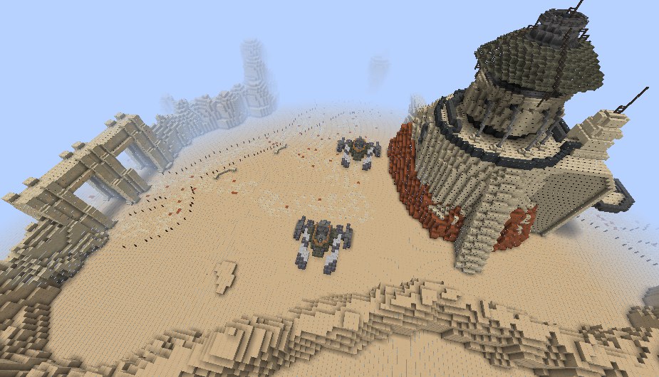 Tatooine Minecraft Map