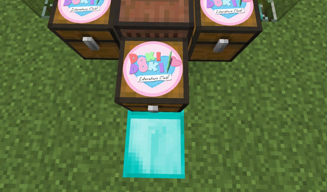 doki doki literature club Texture pack [Updated] Minecraft Texture Pack