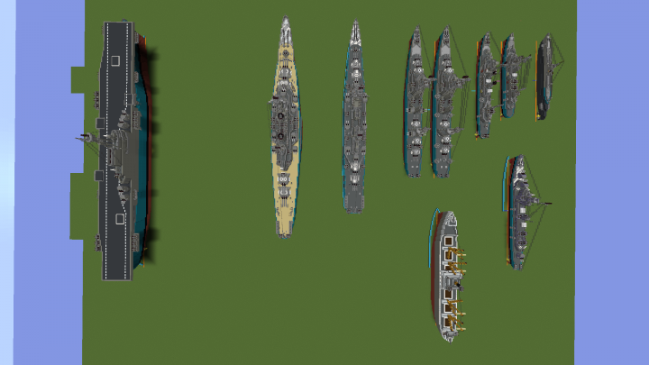 Constellation-class Light Cruiser Minecraft Map