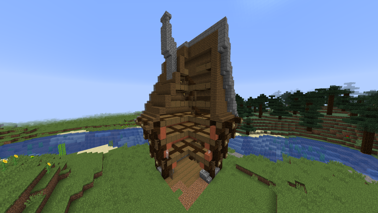 Rustic House Minecraft Map