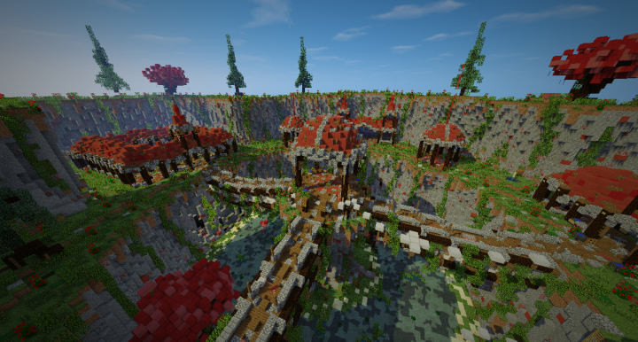 ⚡ MC Network ⚡ [BW] [24/7] [GunGame] [Ranks] Minecraft Map