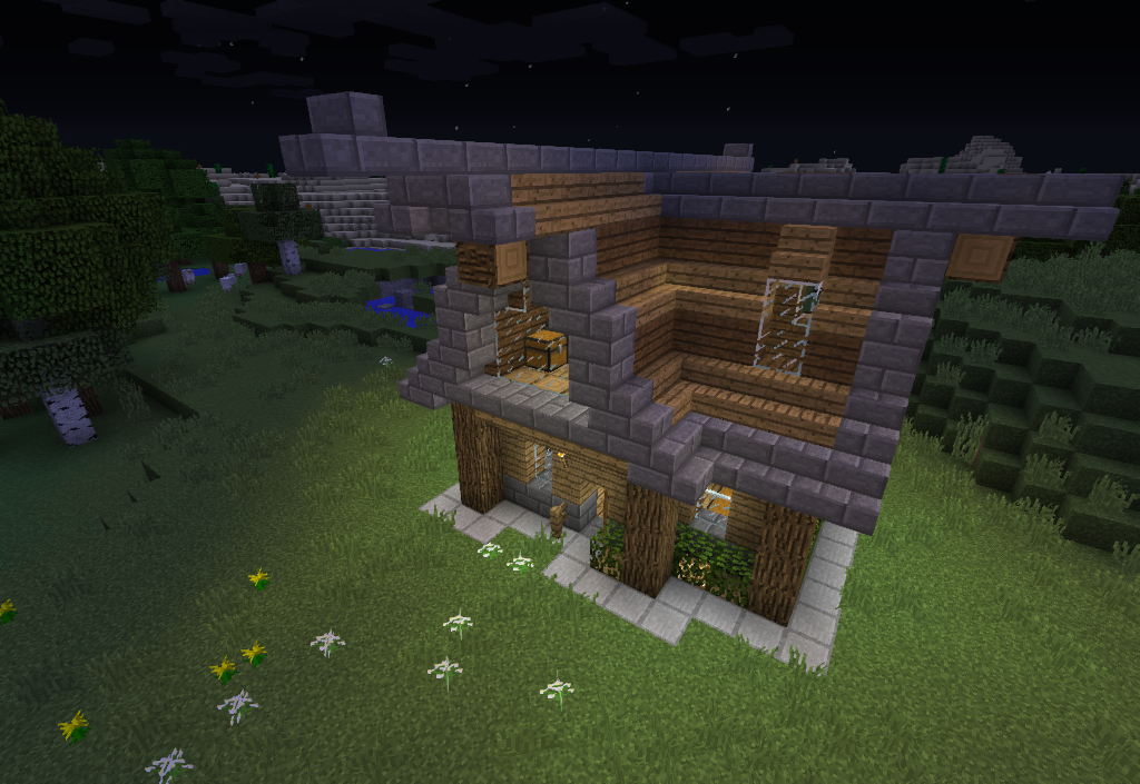 Survival house Minecraft Map