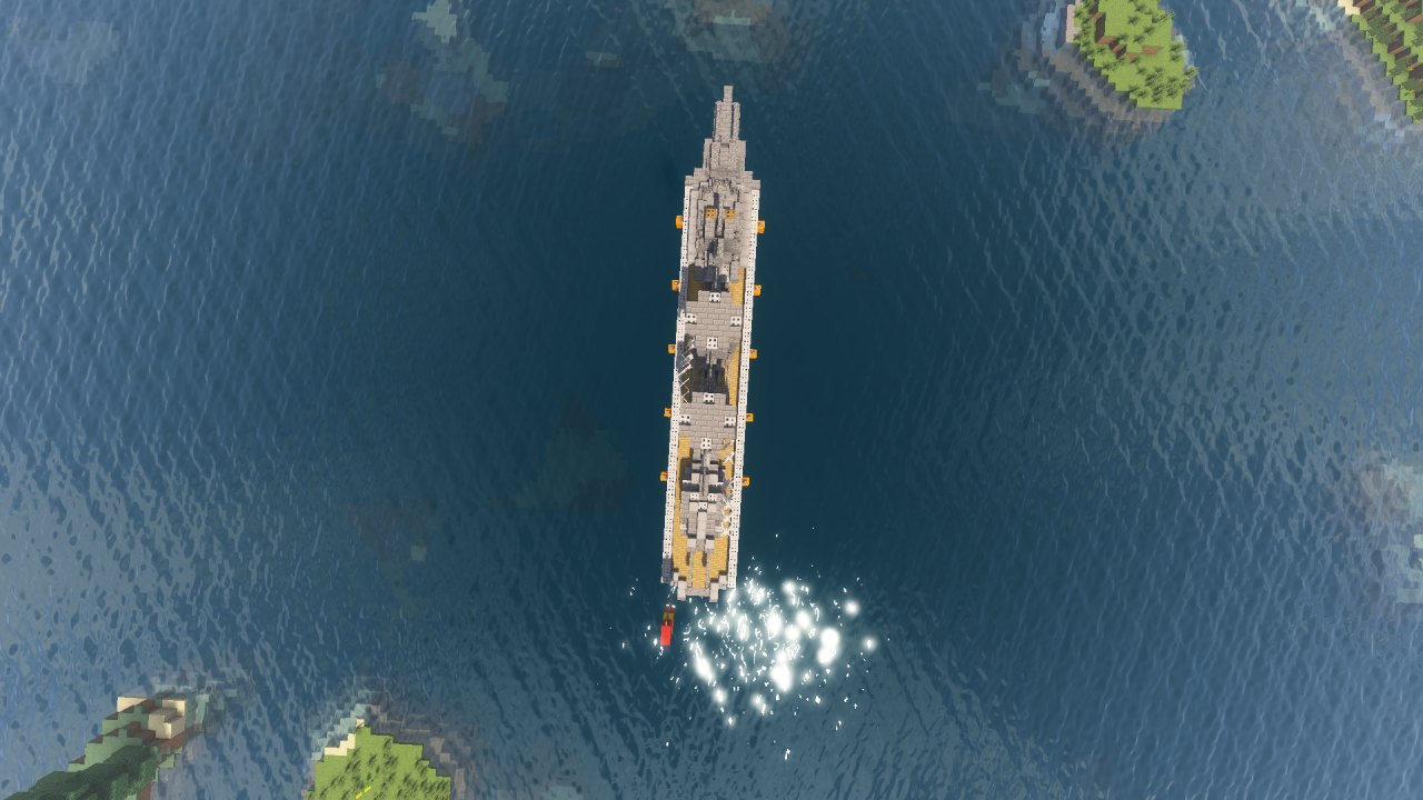 A simple military boat Minecraft Map