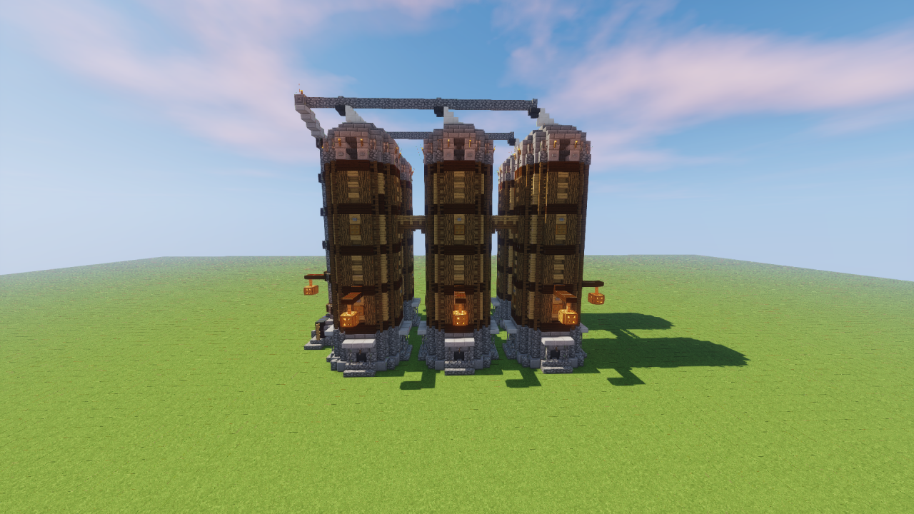 Medieval Silo Sixpack Minecraft Map
