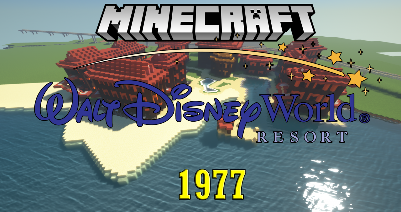 Walt Disney World - (1977) Minecraft Map