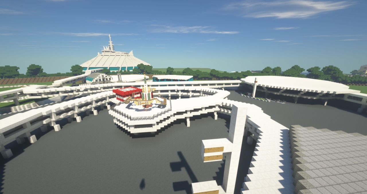Walt Disney World - (1977) Minecraft Map