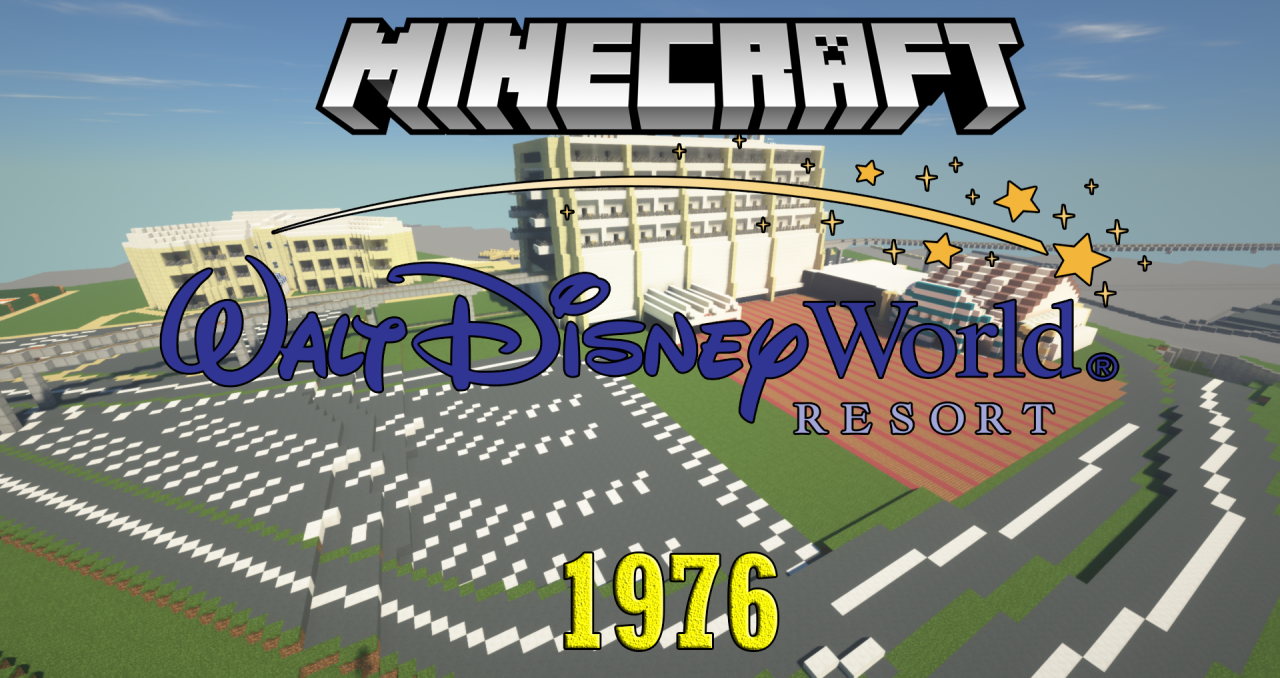 Walt Disney World - (1976) Minecraft Map
