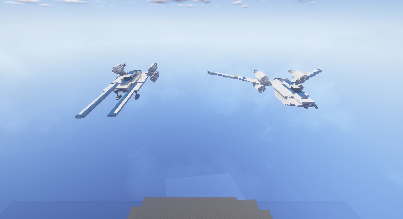 Resistance U-Wing Minecraft Map