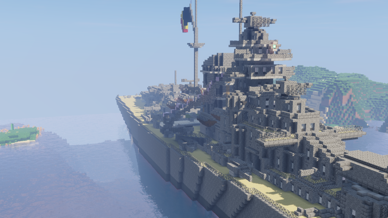 Bismarck 1:1 Minecraft Map