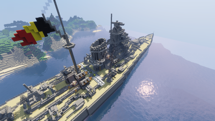 Bismarck 1:1 Minecraft Map