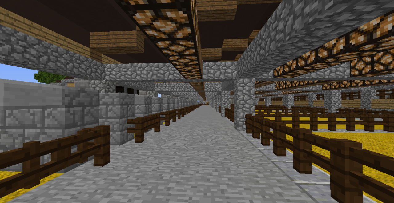 RLB Farm with redstone, cows and corn fields Minecraft Map