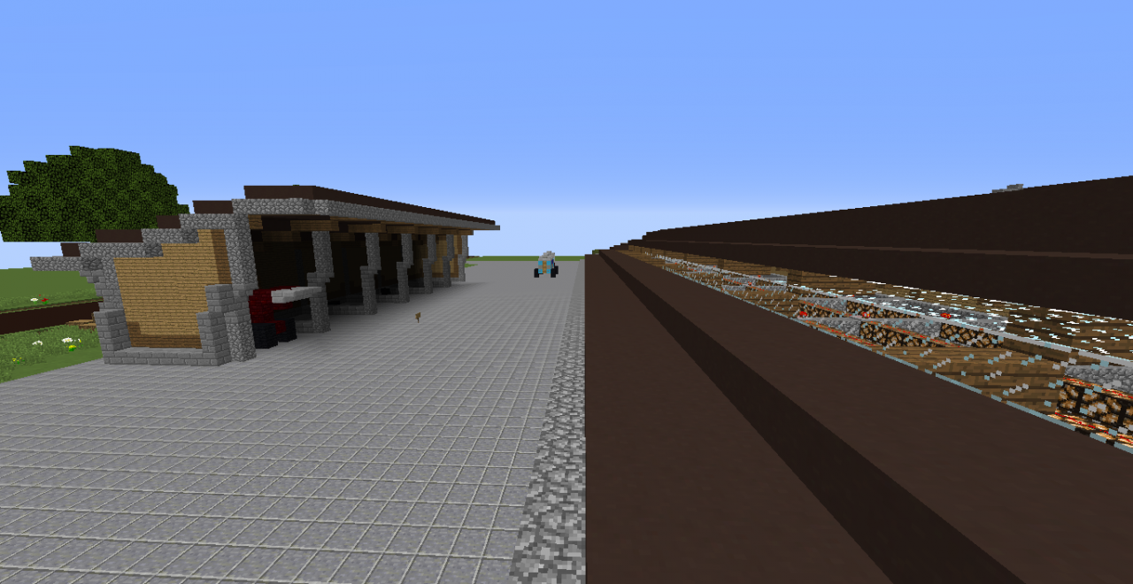 RLB Farm with redstone, cows and corn fields Minecraft Map