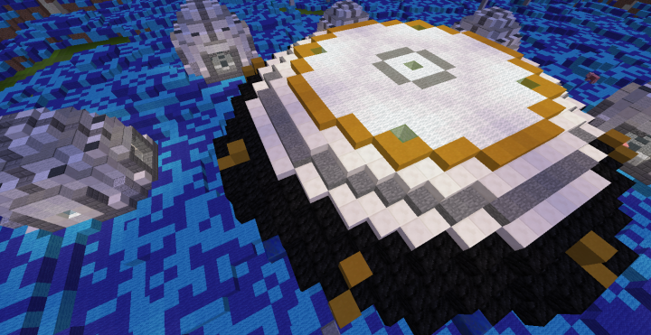 The planet of namek from dbz (server hub/spawn) Minecraft Map