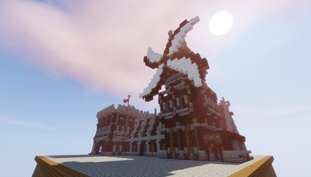 Medieval Windmill Minecraft Map