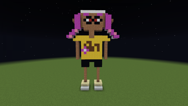Inkling girl Minecraft Map