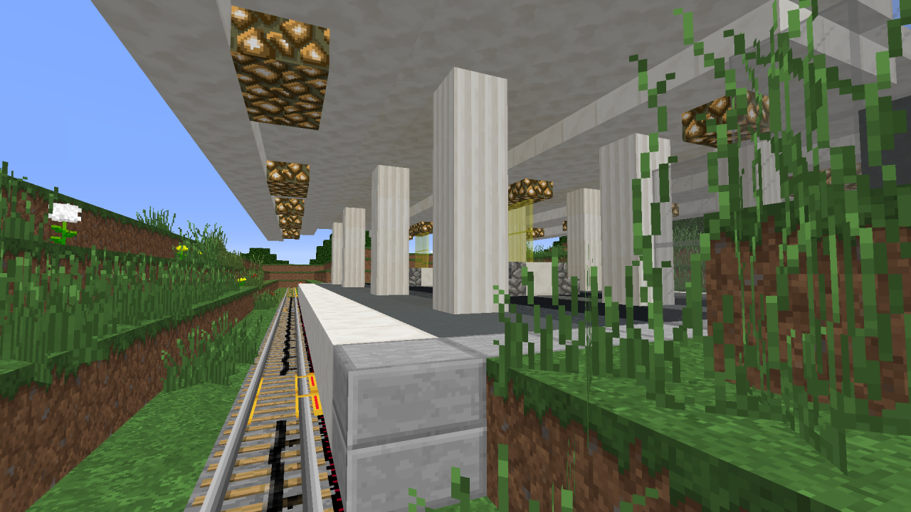 Big subway Minecraft Map