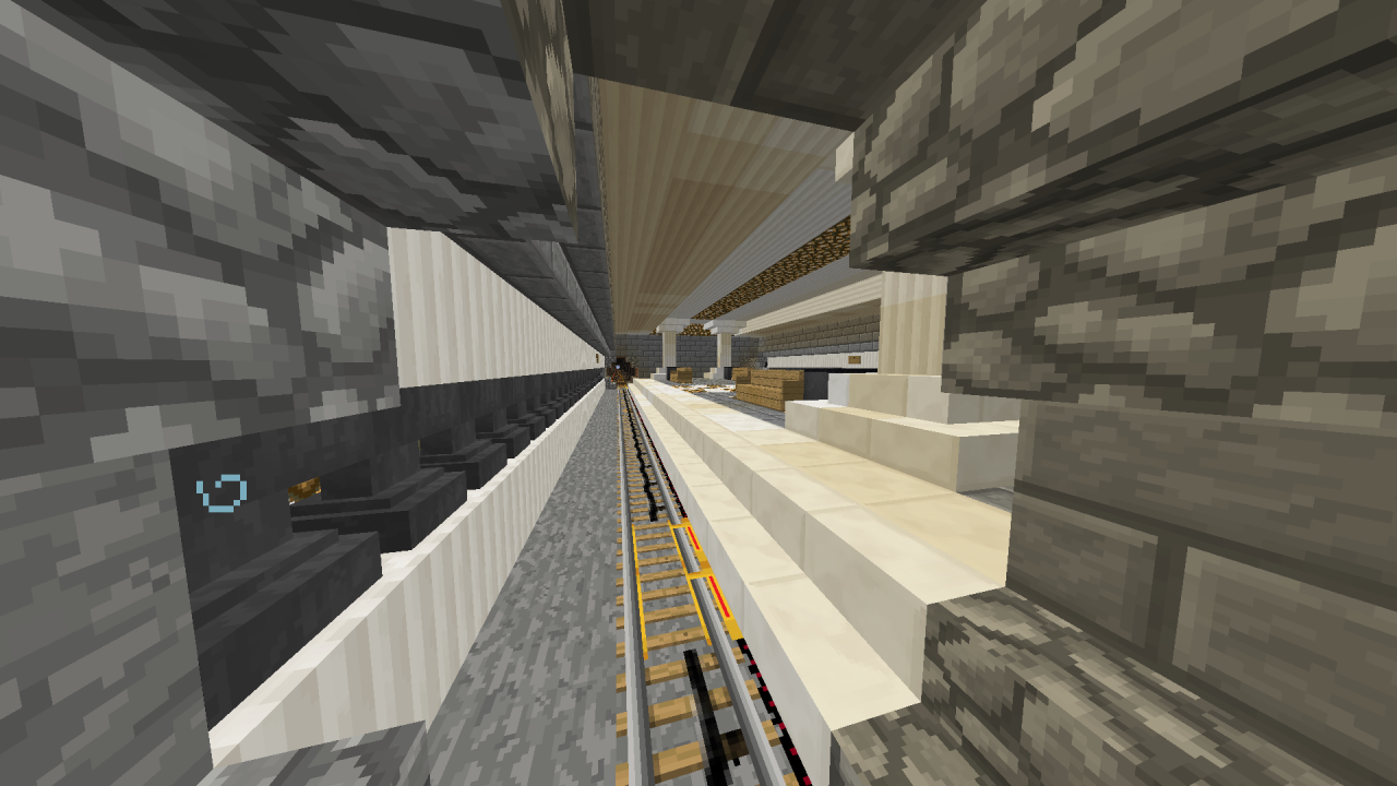 Big subway Minecraft Map