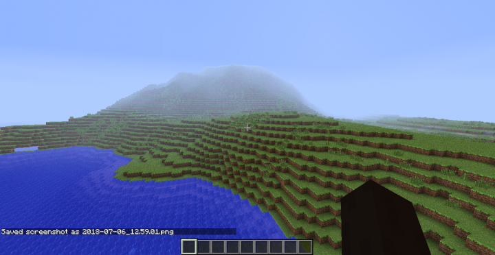 Mountain With Lakes Minecraft Map