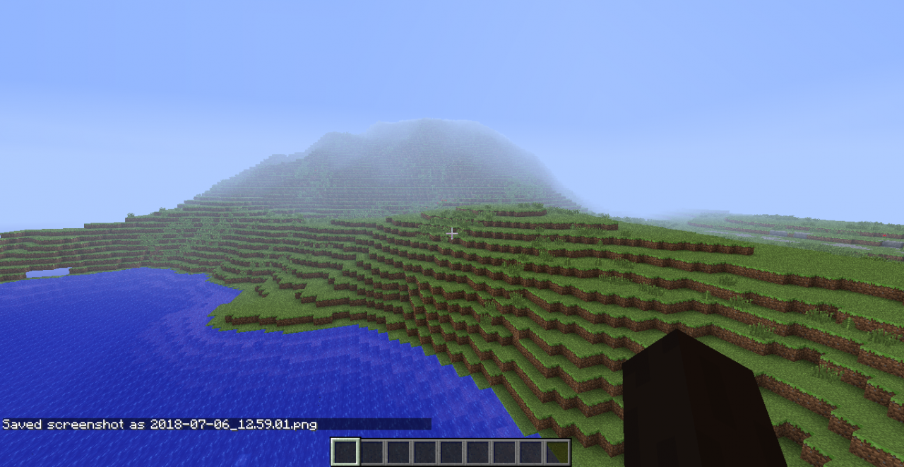 Mountain With Lakes Minecraft Map