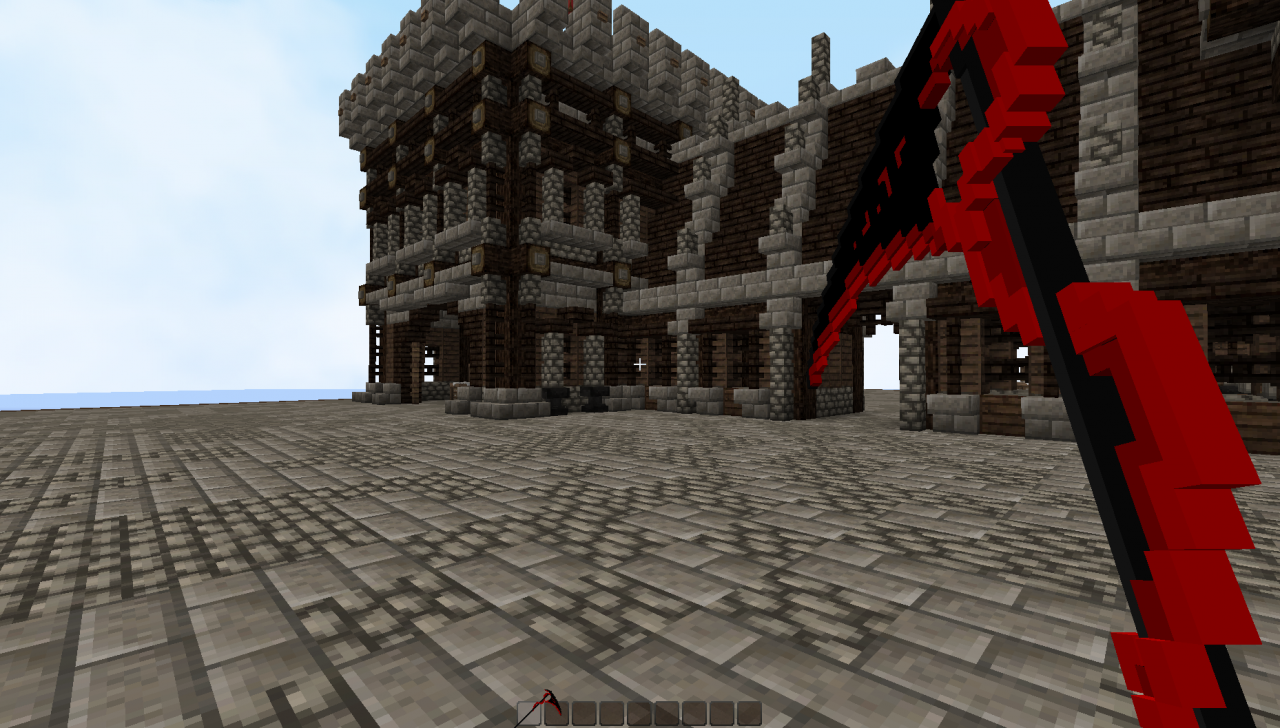 3D Custom Model: Dark Scythe Minecraft Map