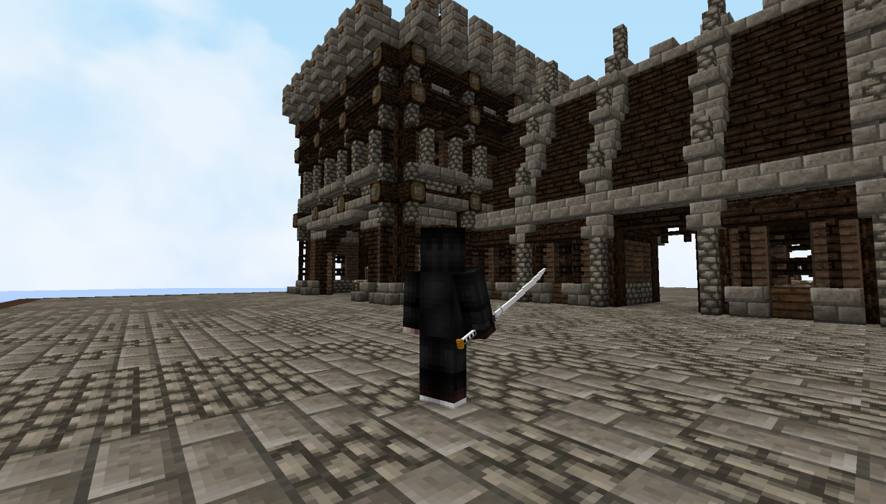 3D Custom Model: Katana Collection Minecraft Map
