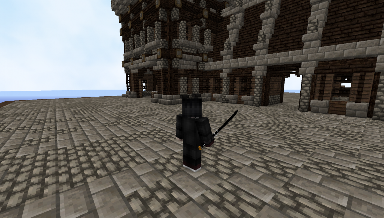 3D Custom Model: Katana Collection Minecraft Map