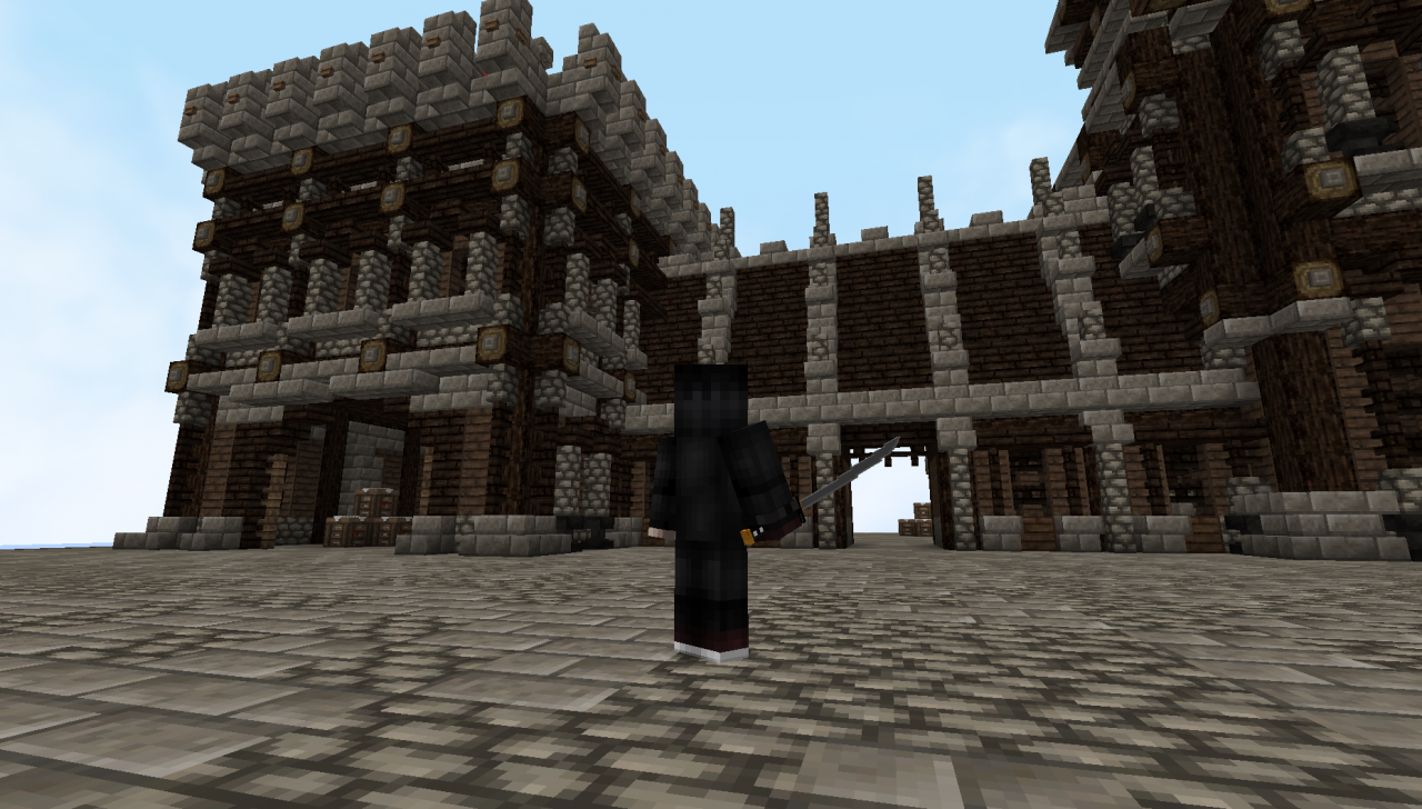 3D Custom Model: Katana Collection Minecraft Map