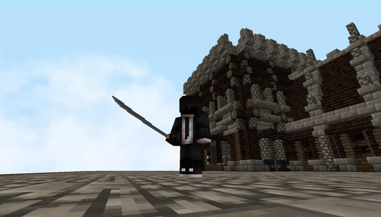 3D Custom Model: Katana Collection Minecraft Map