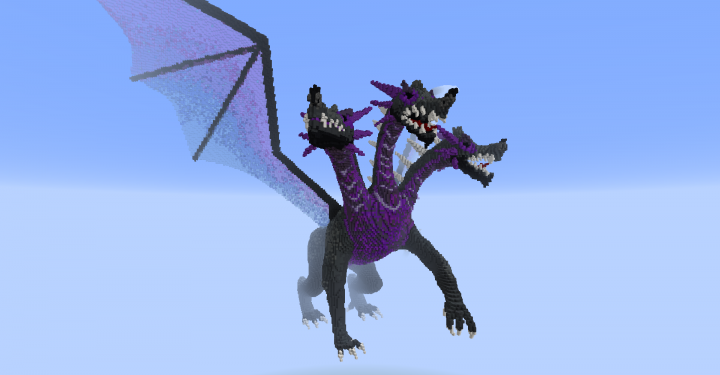 3-Headed Dragon Minecraft Map