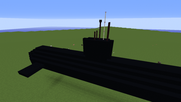 Military Submarine (exterior) Minecraft Map
