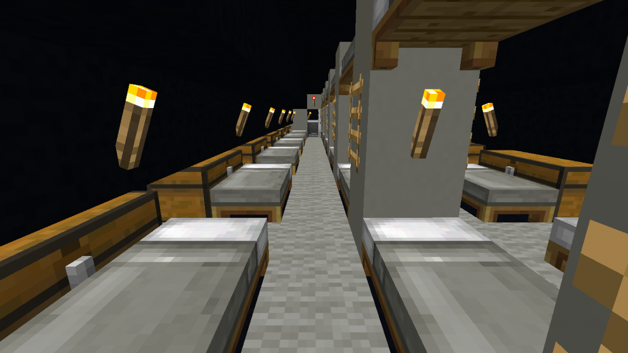 Military Submarine (interior) Minecraft Map