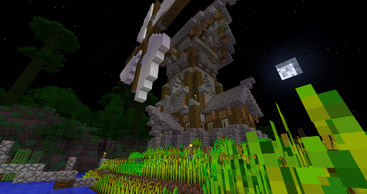 Medieval Mill Minecraft Map