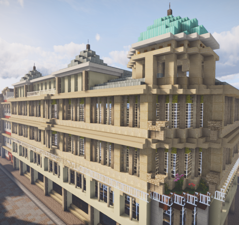 Kaiser Haus, Krefeld, Germany Minecraft Map