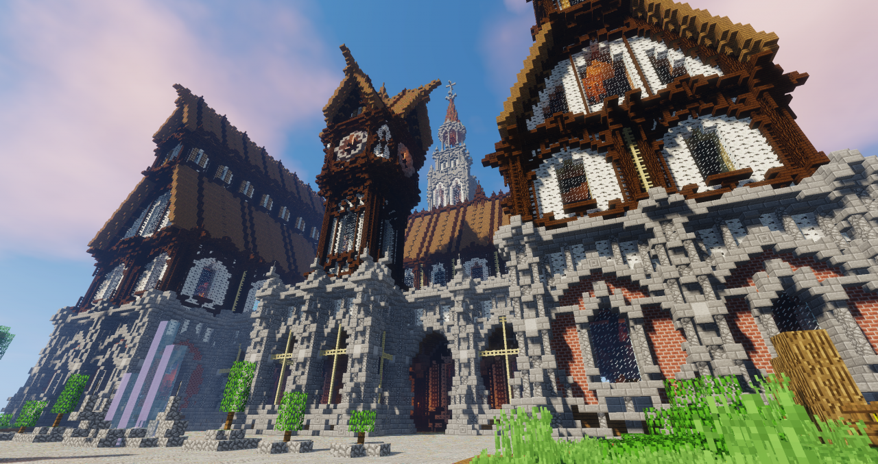 HappyMine Creative Spawn Minecraft Map