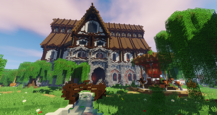 HappyMine Creative Spawn Minecraft Map