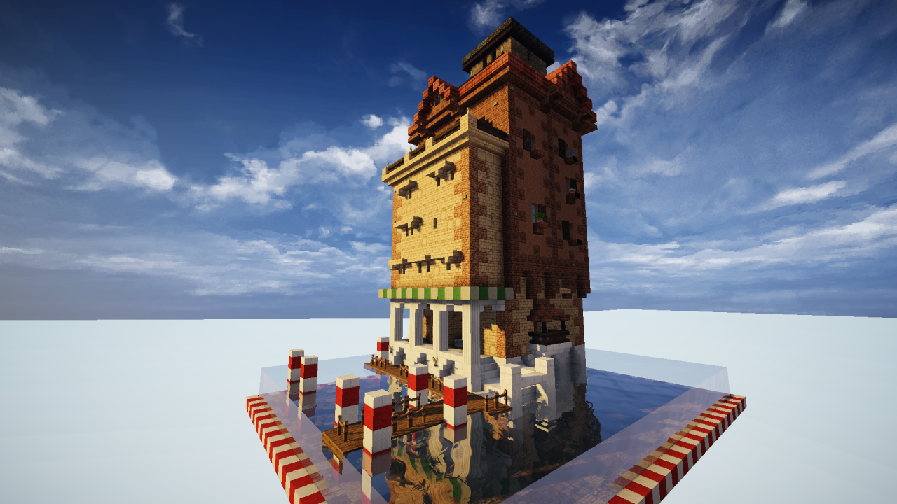 Venetian house Minecraft Map