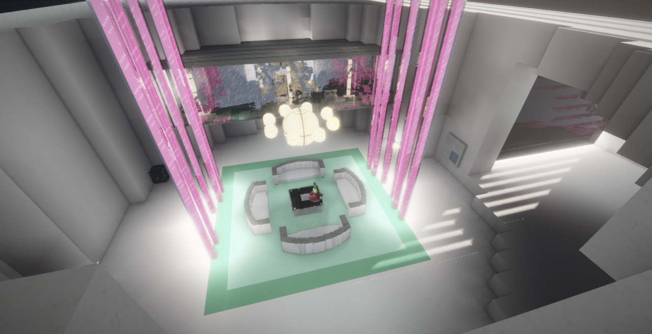 leonarbrehouse - modern interior design - chisel and bits Minecraft Map