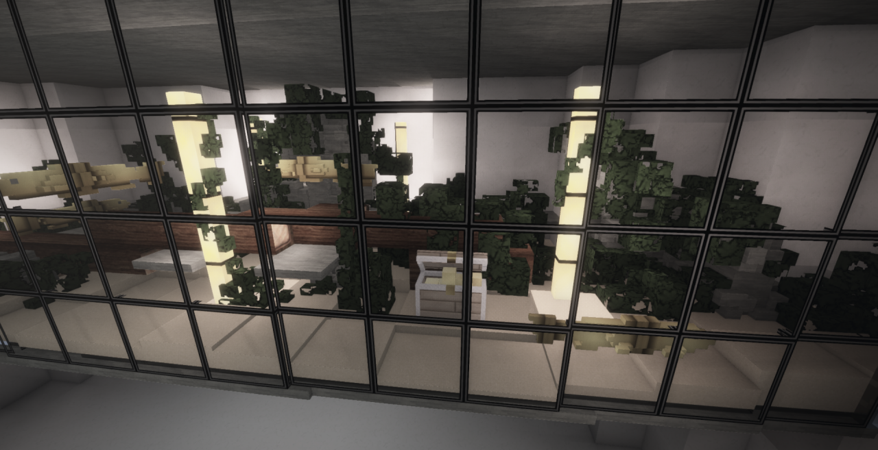leonarbrehouse - modern interior design - chisel and bits Minecraft Map