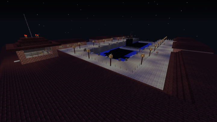 Military Submarine base Minecraft Map