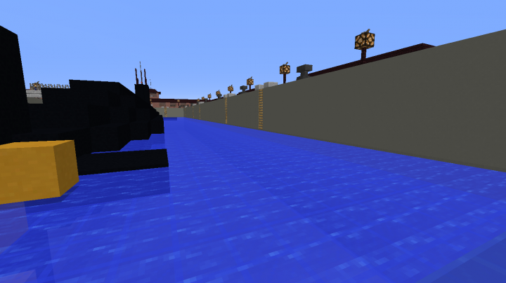 Military Submarine base Minecraft Map