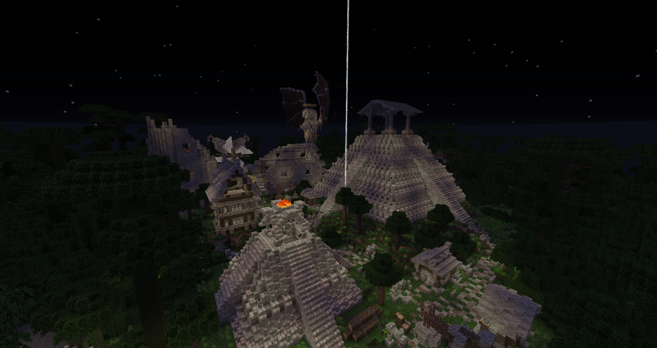 Aztec City Minecraft Map