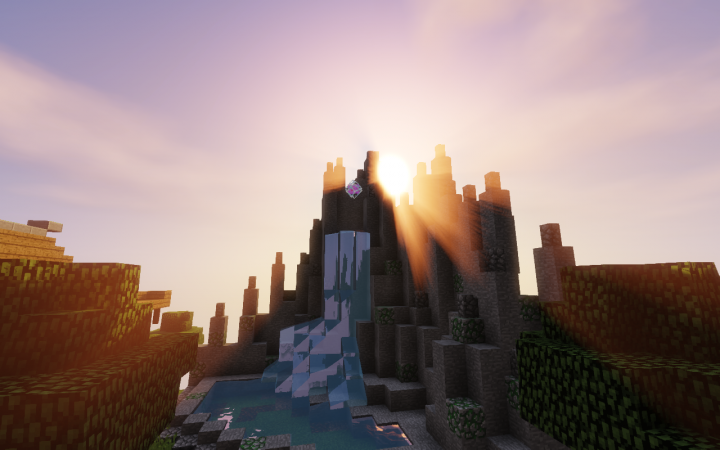 Japanese Floating Islands Minecraft Map