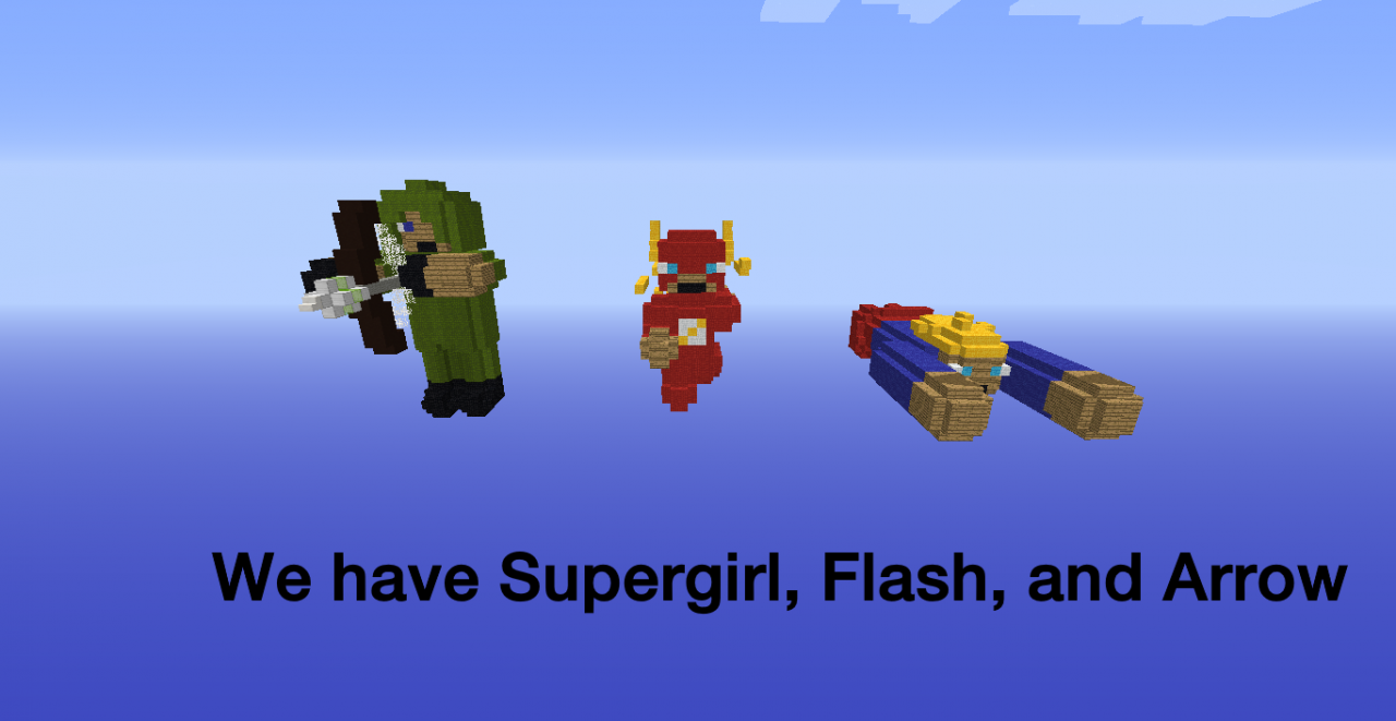 Burning DC Comics! Minecraft Map