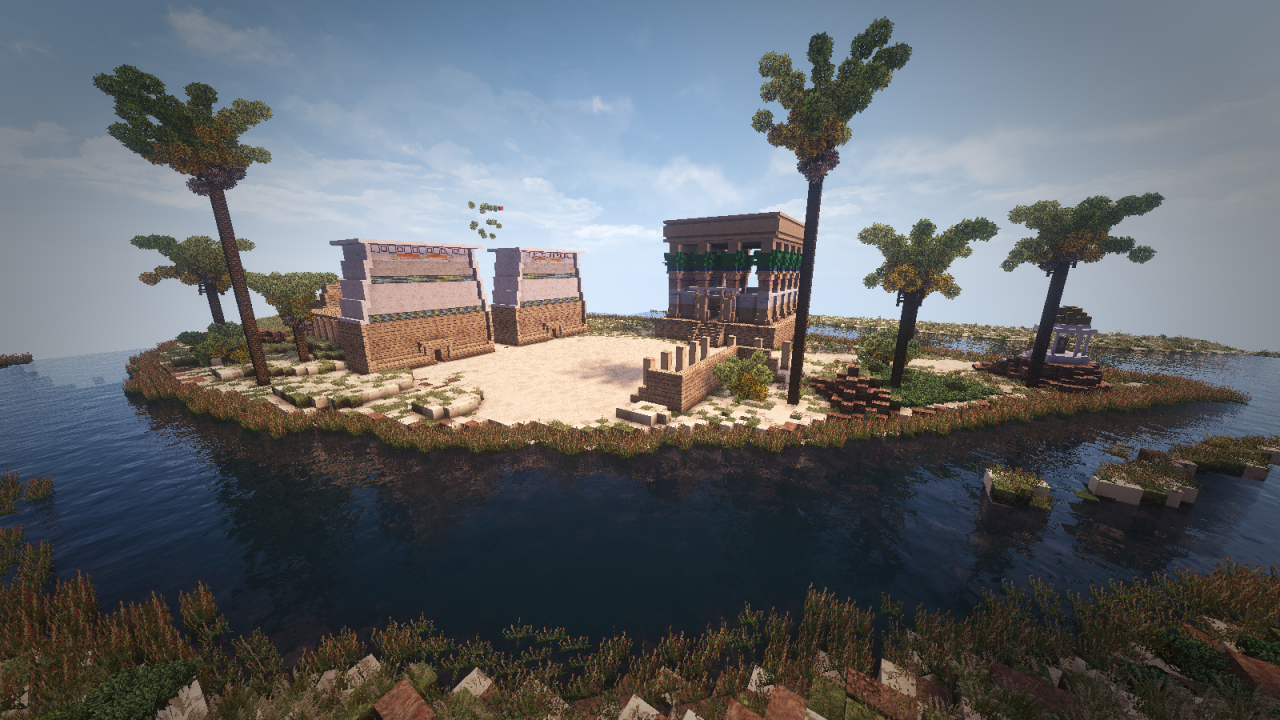 Kingdoms of Capuchin - Egyptian City Minecraft Map