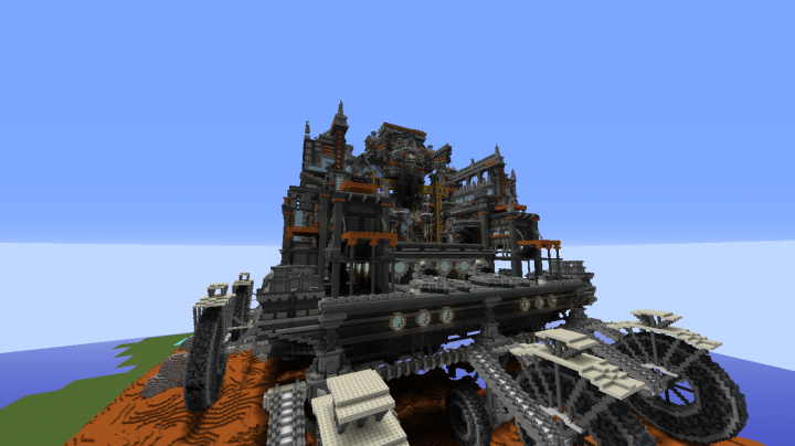 Scify Project - Robot factory Minecraft Map