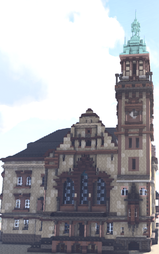 Rathaus Rheydt, Rheydt, Germany Minecraft Map