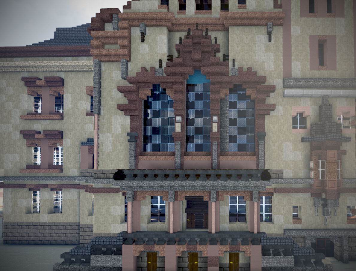 Rathaus Rheydt, Rheydt, Germany Minecraft Map