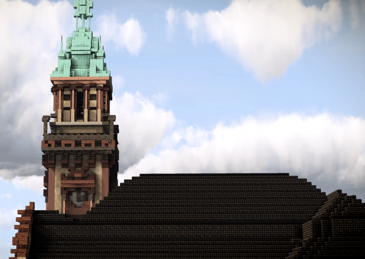 Rathaus Rheydt, Rheydt, Germany Minecraft Map
