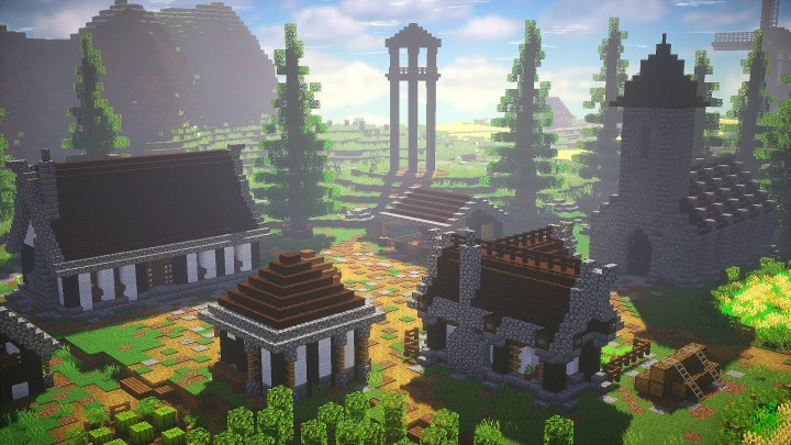 Medieval Village Minecraft Map